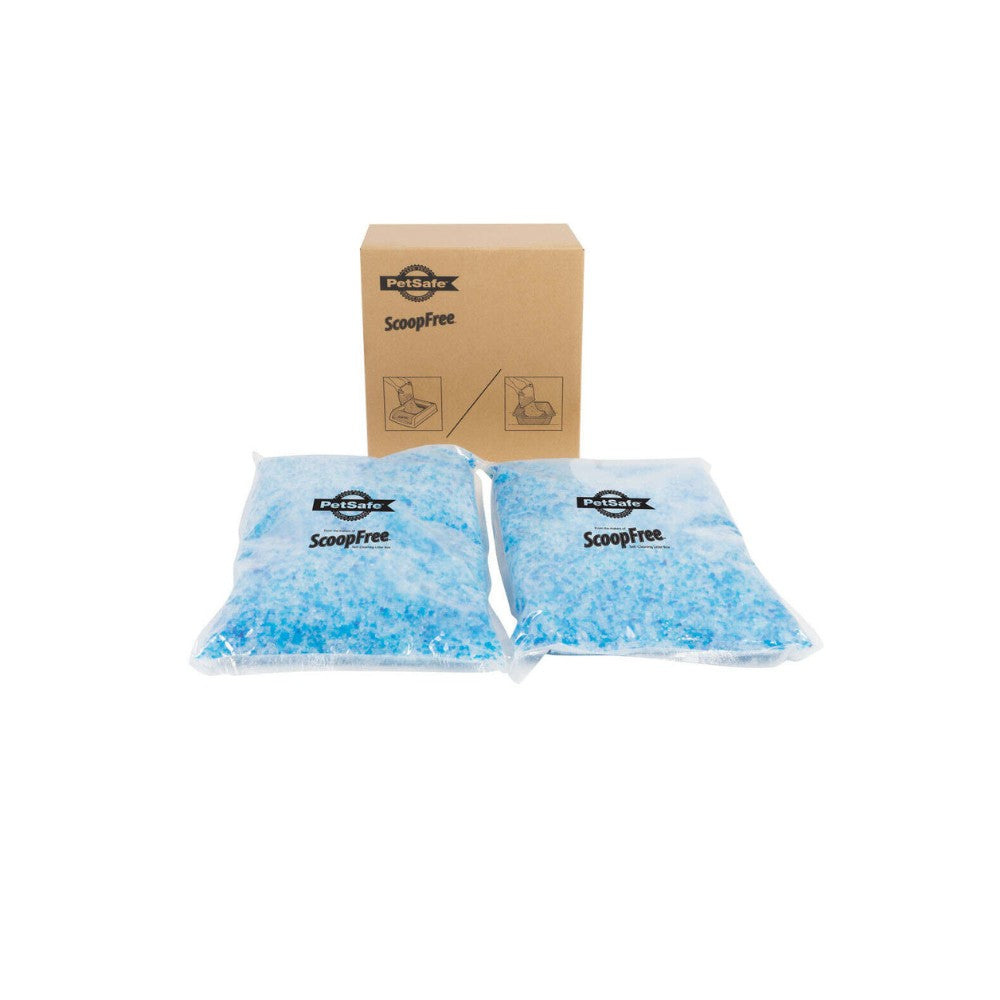 PetSafe - ScoopFree Premium Crystal Litter - 2-Pack Blue - Litter Boxe ...